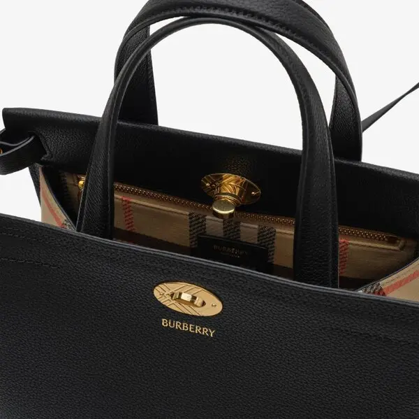Burberry Mini Cotswolds Check Tote