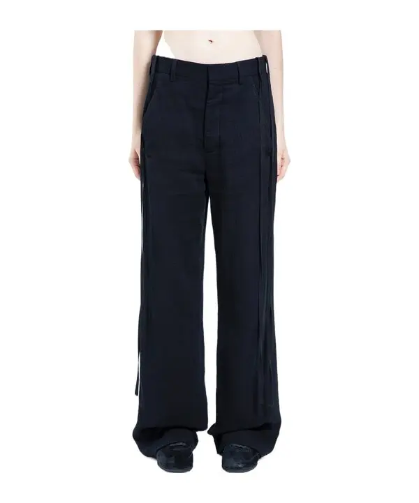 ANN DEMEULEMEESTER Casual Pants With Belt Loops