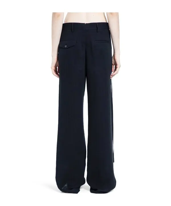 ANN DEMEULEMEESTER Casual Pants With Belt Loops