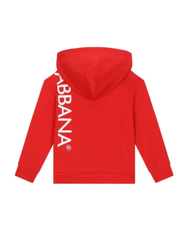 Dolce & Gabbana Logo-print Zip-up Hoodie