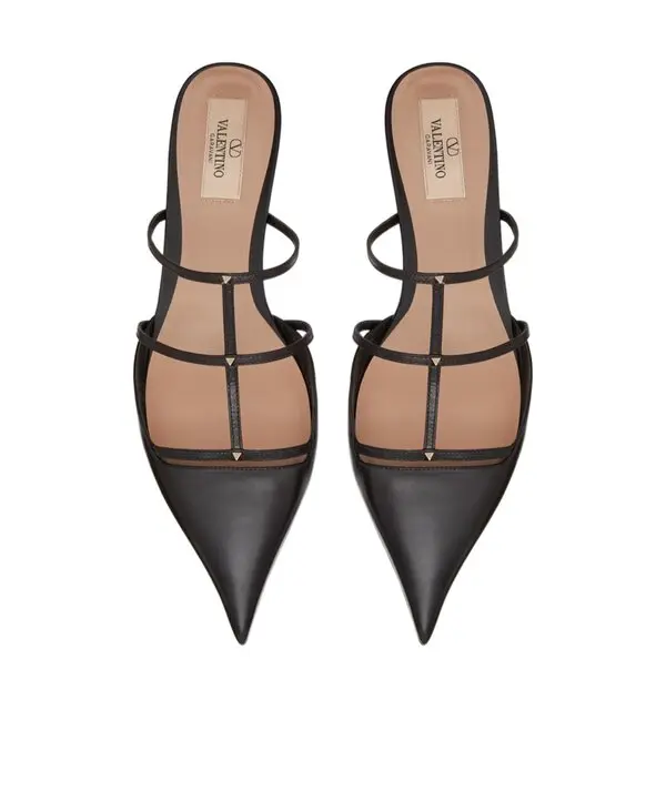 Valentino Garavani Rockstud Wispy Pointed Toe Mules