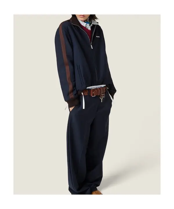 Miu Miu Zip-up Blouson Jacket