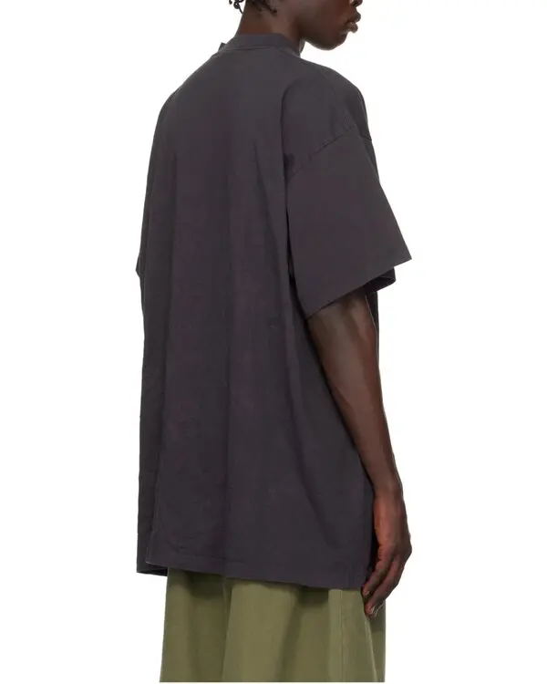 Balenciaga Ebay Logo Printed Crewneck Oversized T-shirt
