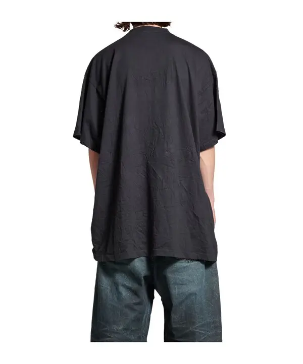 Balenciaga Ebay Logo Printed Crewneck Oversized T-shirt