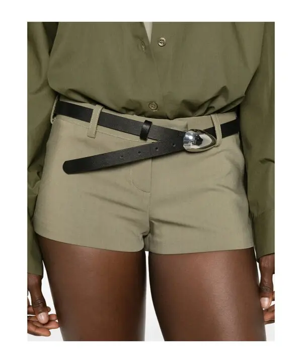 THE FRANKIE SHOP Belt-loop Shorts
