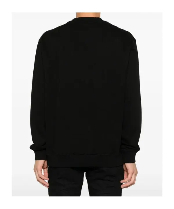 Versace Logo Printed Crewneck Sweatshirt