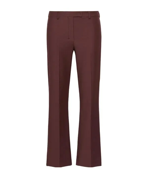 Max Mara Umanita Slim-fit Trousers - Red