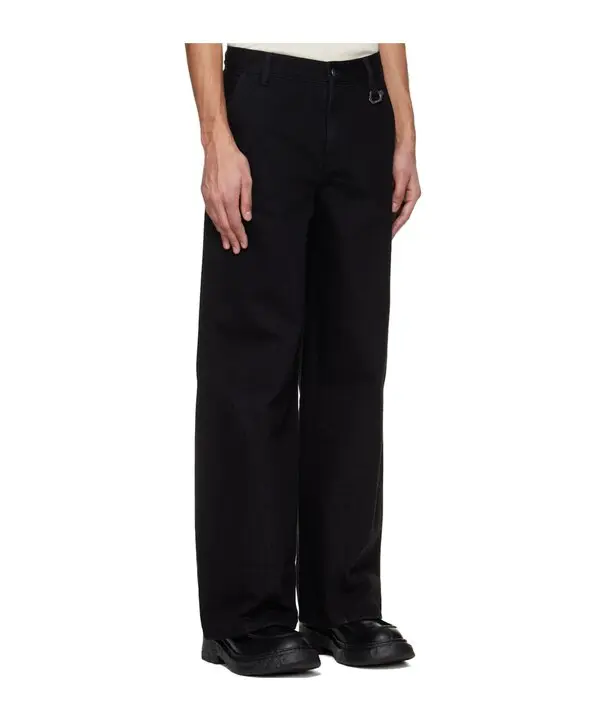 HELIOT EMIL Basalt Belt Loop Jeans