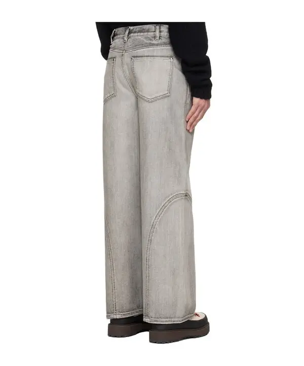 HELIOT EMIL Basalt Belt Loop Jeans