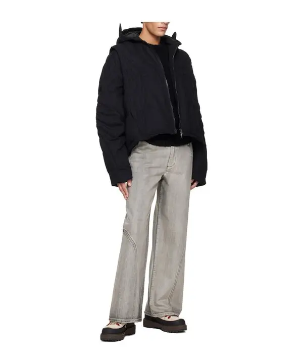 HELIOT EMIL Basalt Belt Loop Jeans