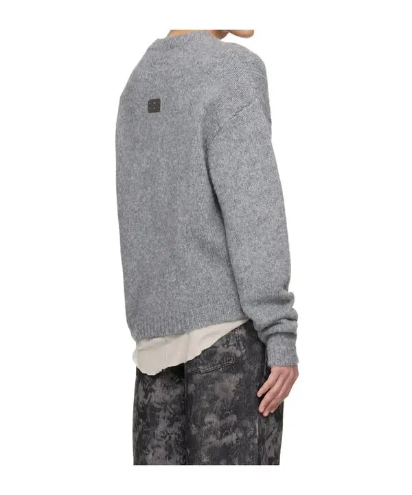 HELIOT EMIL Roan Alpaca Knit Crew Neck Sweater