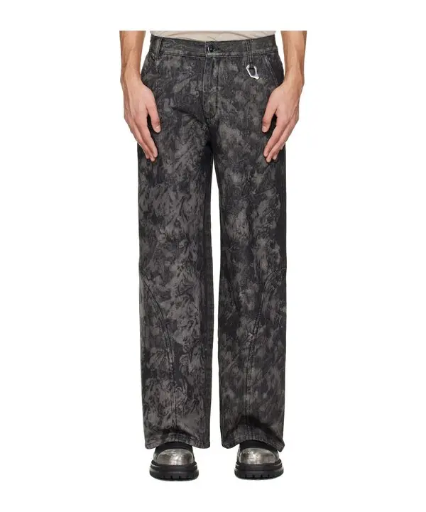 HELIOT EMIL Basalt Belt Loop Jeans