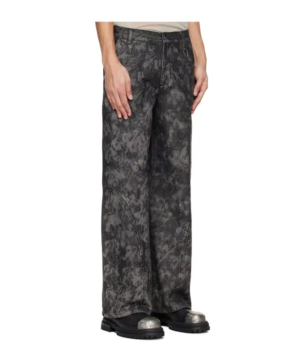 HELIOT EMIL Basalt Belt Loop Jeans
