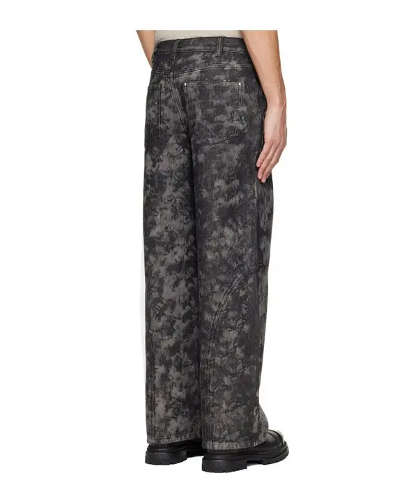HELIOT EMIL Basalt Belt Loop Jeans