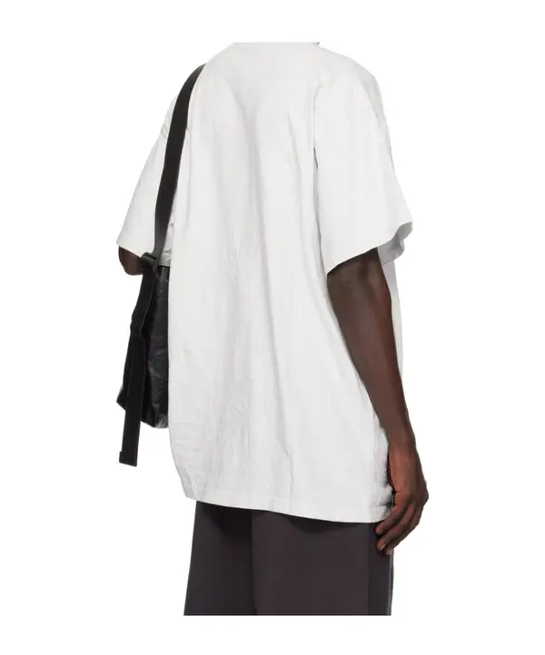 Balenciaga Ebay Logo Printed Crewneck Oversized T-shirt