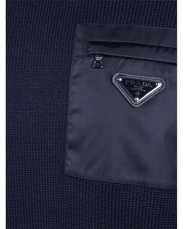 Prada Dark Logo Pullover
