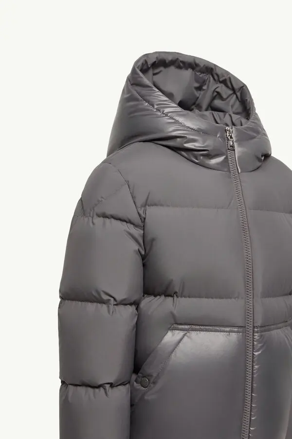 Moncler Barin Padded Jacket - Dark Gray