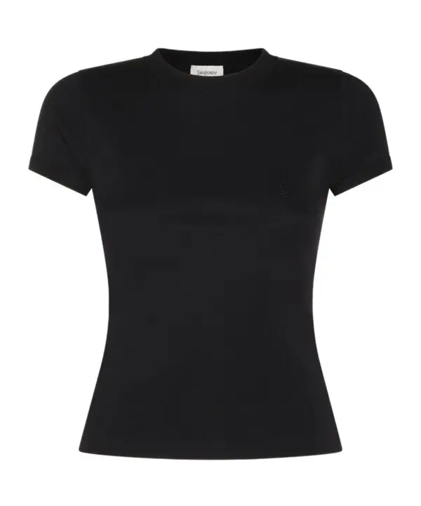Saint Laurent Crewneck Short-sleeved T-shirt