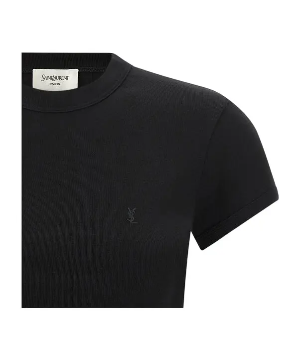 Saint Laurent Crewneck Short-sleeved T-shirt
