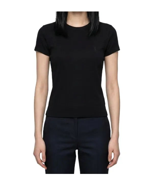 Saint Laurent Crewneck Short-sleeved T-shirt