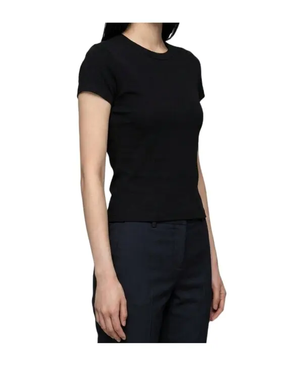 Saint Laurent Crewneck Short-sleeved T-shirt