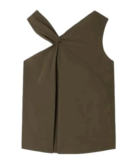 Soeur Asymmetrical Cover-up - Brown
