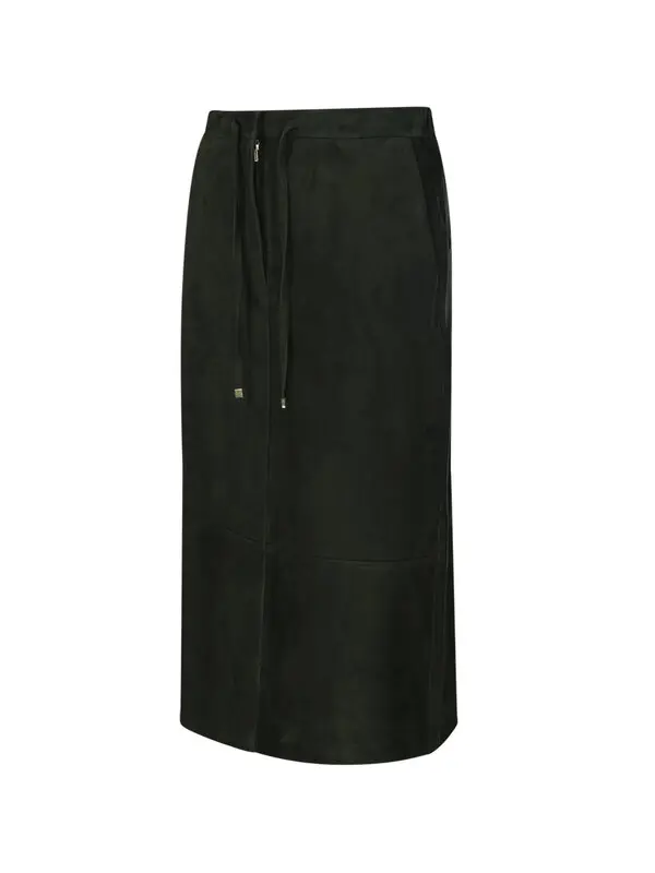 Max Mara Drawstring Midi Skirt
