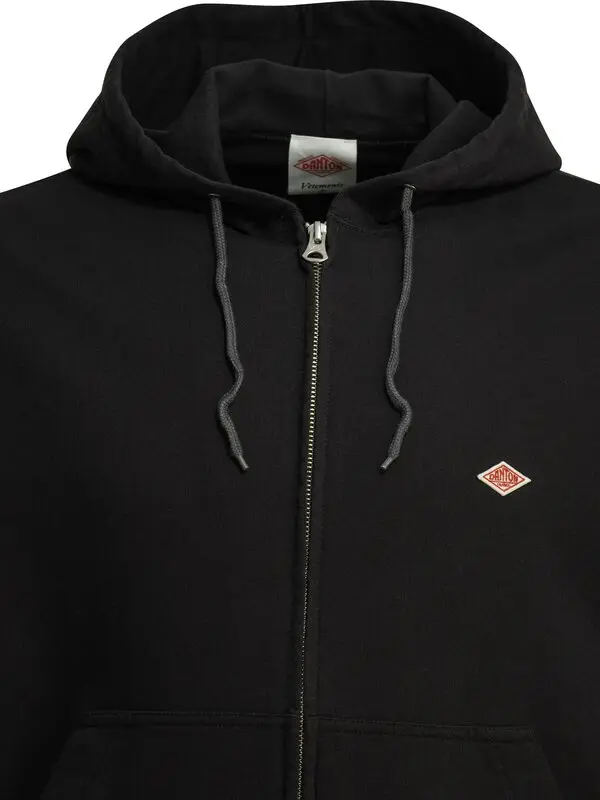 DANTON Zip-up Relaxed Hoodie