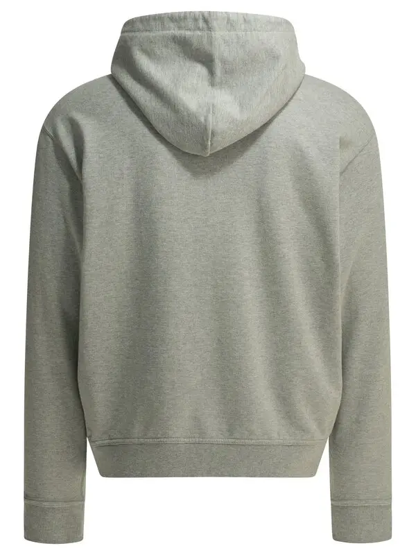 DANTON Vintage Knit Zip Hoodie