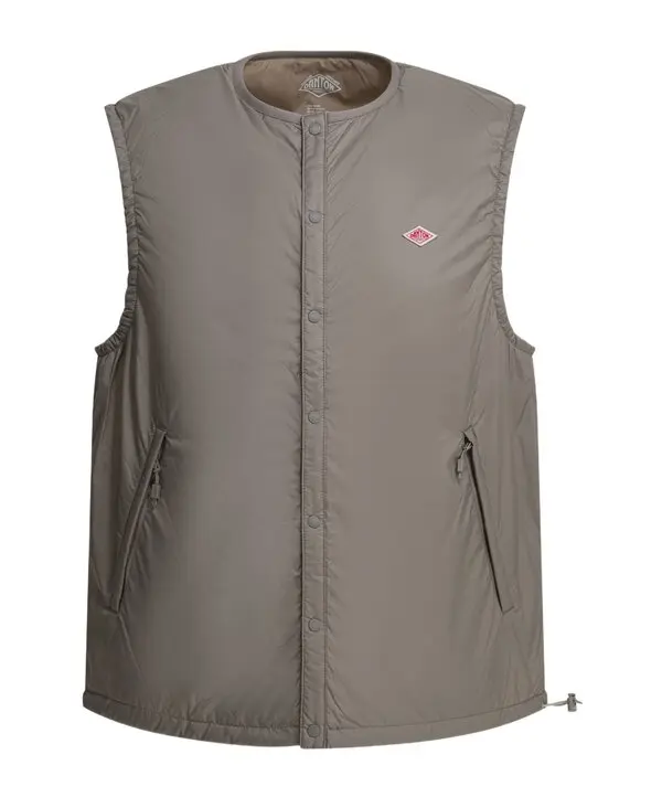 DANTON Quilted Collarless Down Jacket