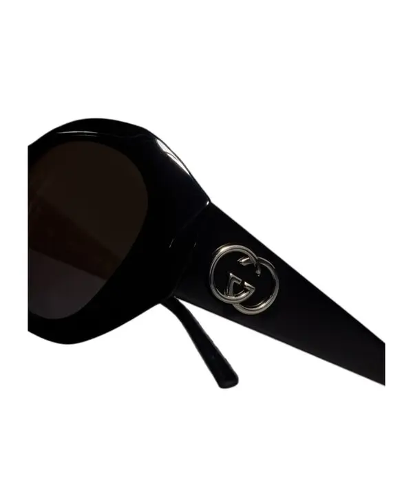 Gucci Geometric Frame Sunglasses