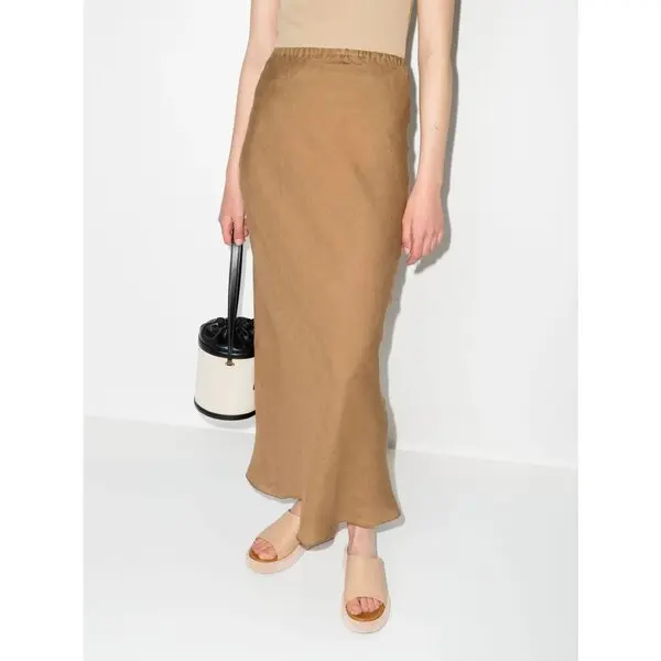 BASERANGE Elastic Waist Skirt