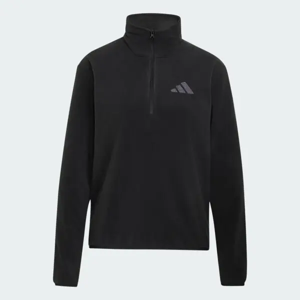 Adidas Multi Essentials Half Zip Fleece Jacket - Black