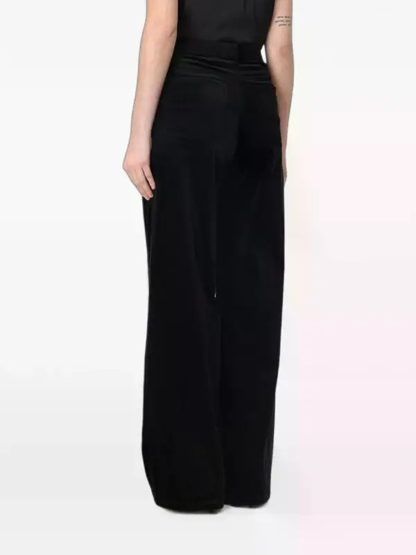 Theory Belt-loop Pocket Trousers In Velvet