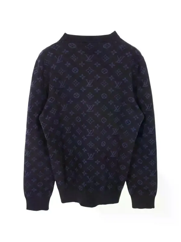 LOUIS VUITTON Monogram Crew Neck Jumper