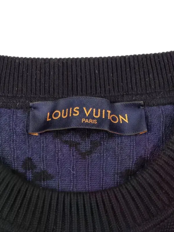 LOUIS VUITTON Monogram Crew Neck Jumper