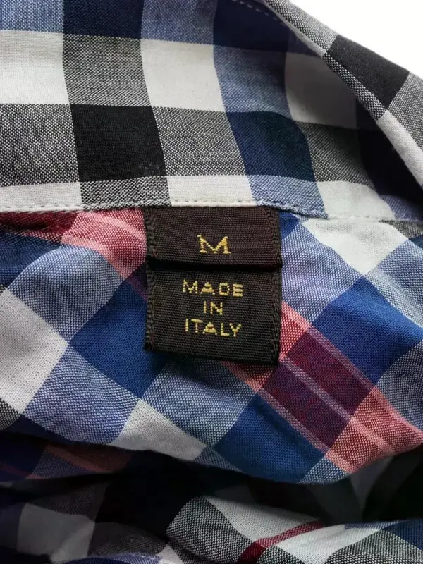 LOUIS VUITTON 2010s Checked Short-sleeve Shirt