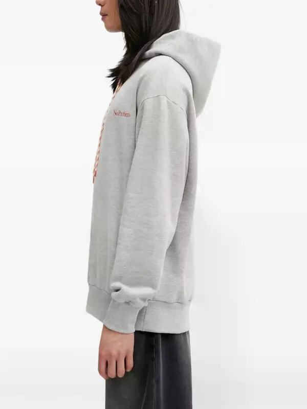 NO PROBLEMO Oversized Drawstring Hoodie
