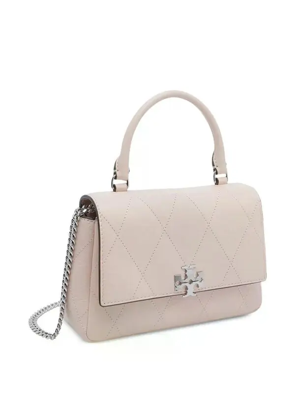 Tory Burch Charlie Quilted Mini Tote Bag