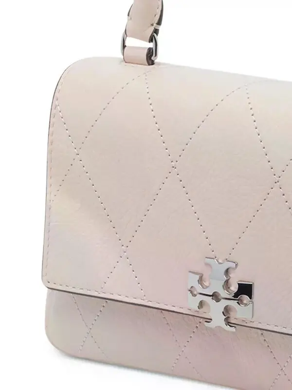 Tory Burch Charlie Quilted Mini Tote Bag