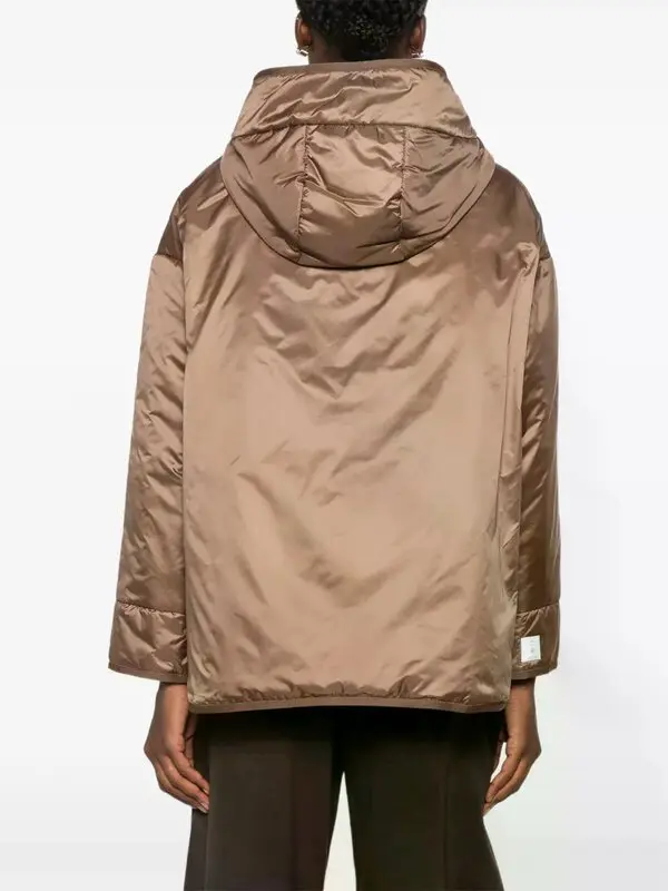 Max Mara Hooded Zip-up Jacket