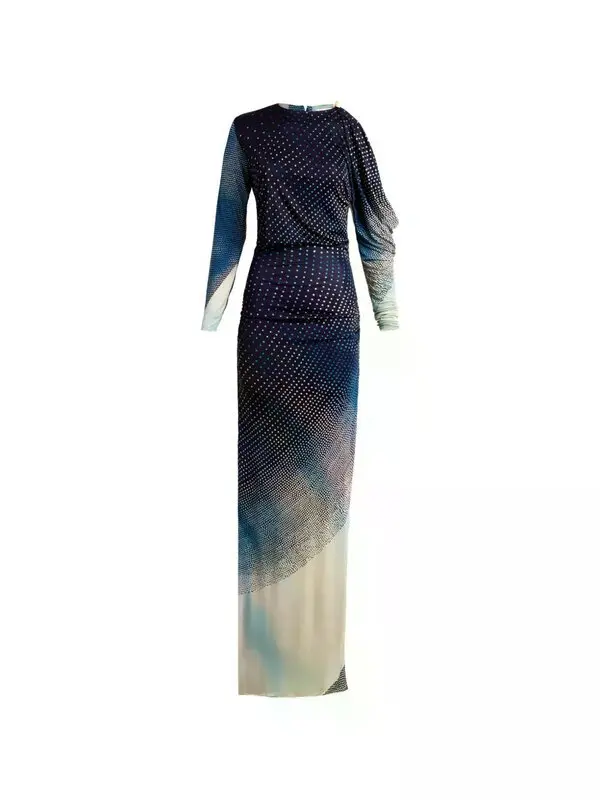 Silvia Tcherassi Zaid Polka Dot Maxi Dress