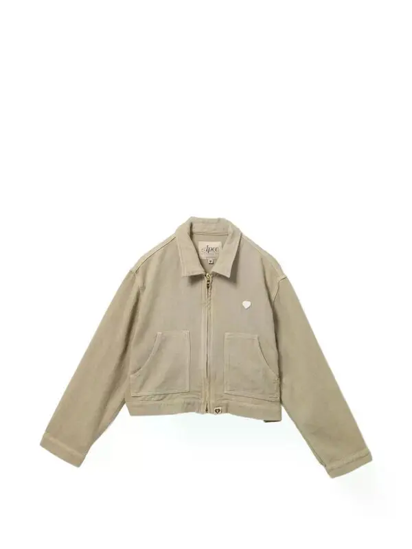 AAPE BY *A BATHING APE Heart Patch Cropped Jacket