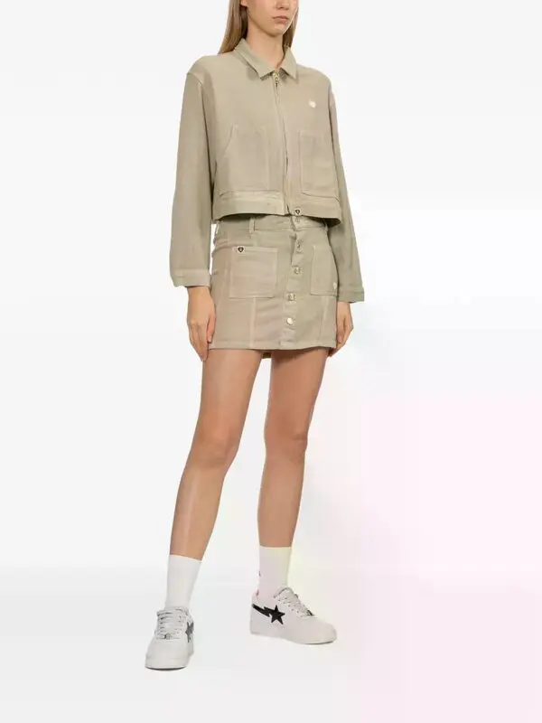 AAPE BY *A BATHING APE Heart Patch Cropped Jacket