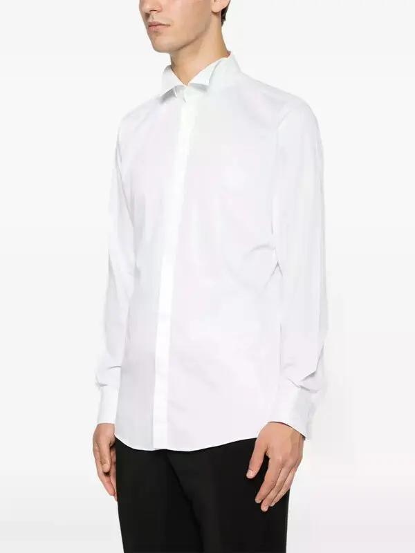 CARLO PIGNATELLI Concealed-fastening Shirt