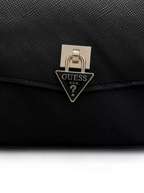 Guess Logo Plaque Tote Bag
