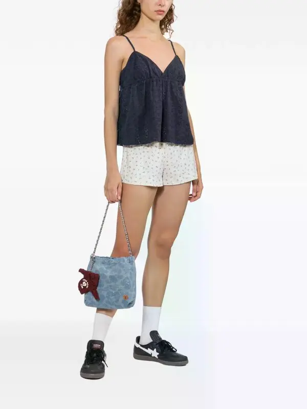 AAPE BY *A BATHING APE Apee™ A Bathing Ape® Broderie Anglaise Empire-line Camisole