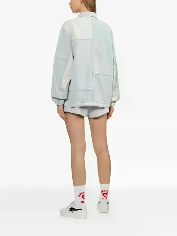 AAPE BY *A BATHING APE Apee™ A Bathing Ape® Indigo Logo Patch Denim Jacket