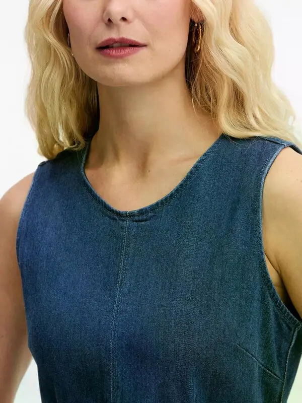 Guess Sleeveless Panelled Mini Dress