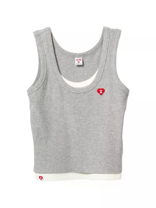 AAPE BY *A BATHING APE Cropped Logo T-shirt